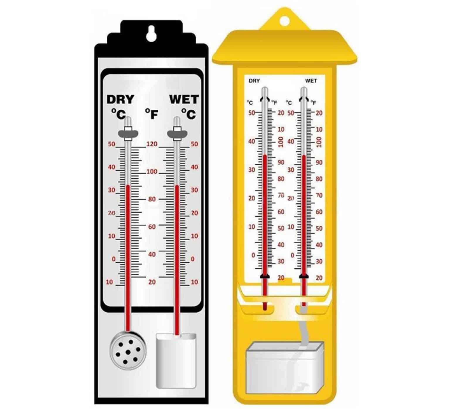 Wet & Dry Hygrometer | Techno Marine